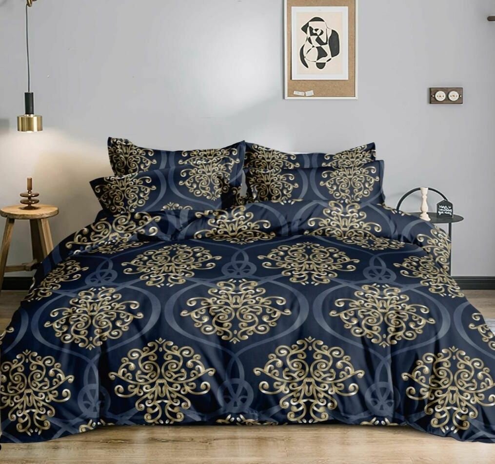 Комплект постельного белья Эко Сатин "Магнолия" 1.5 спальный