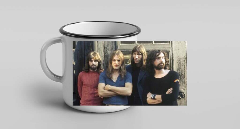 Кружка эмалированная Pink Floyd, Пинк Флойд №1