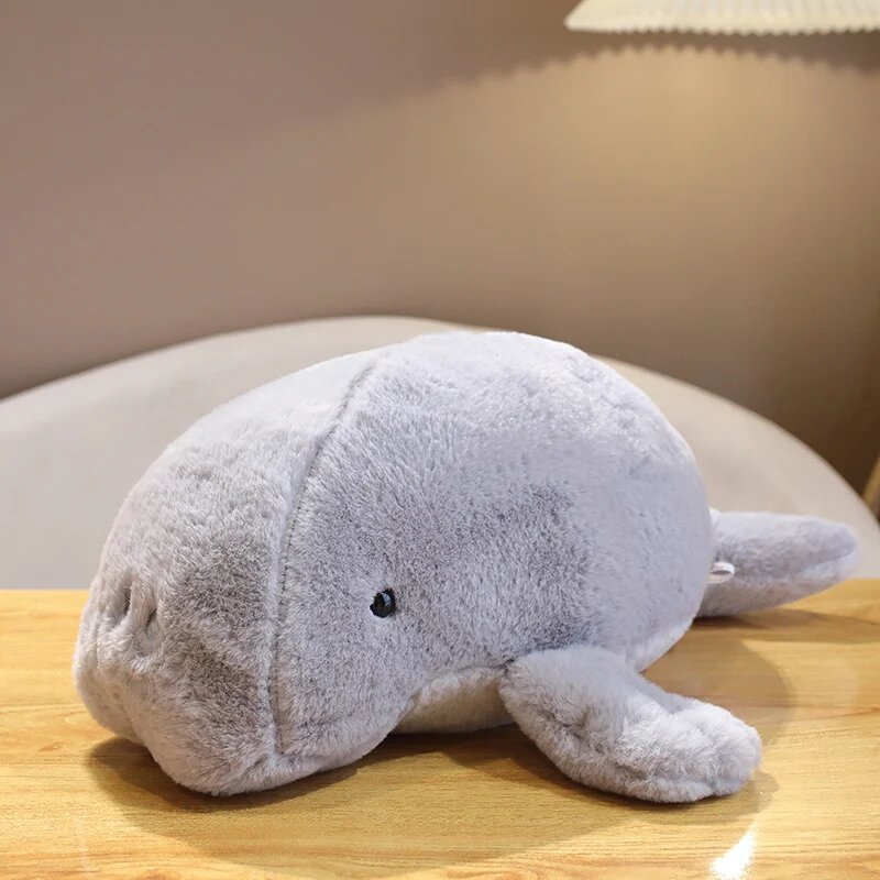 Мягкая игрушка Dugong Biscuit Puppy gray, 50cm