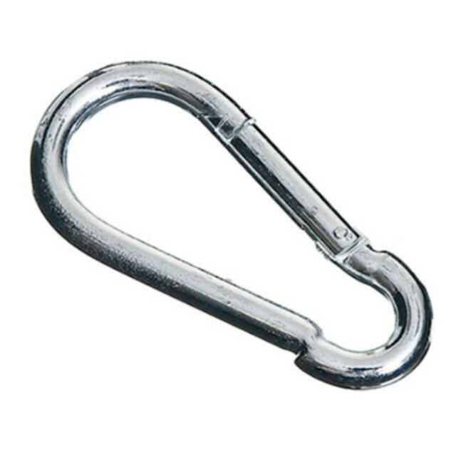 Карабин DIN 5299 размер 4 мм, 1 штсертифицированный крепёж для строп и страховочных систем