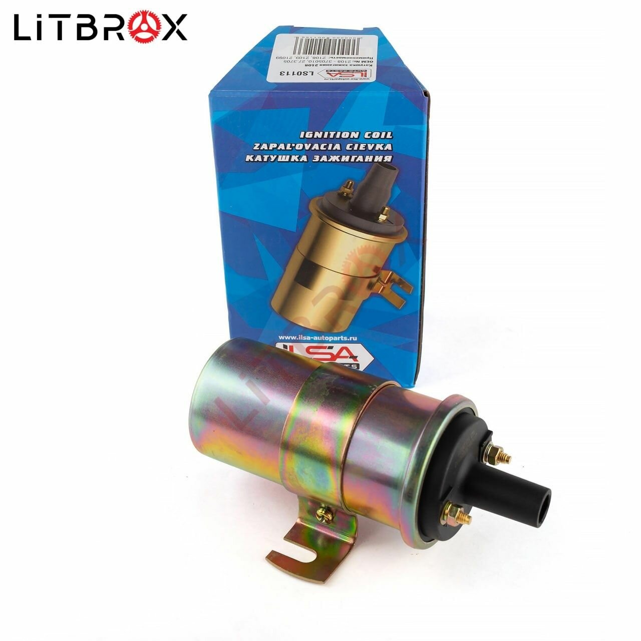 Катушка зажигания (27.3705) 'ILSA' ВАЗ LADA 2108-21099 / LS0113 / 2108-3705010