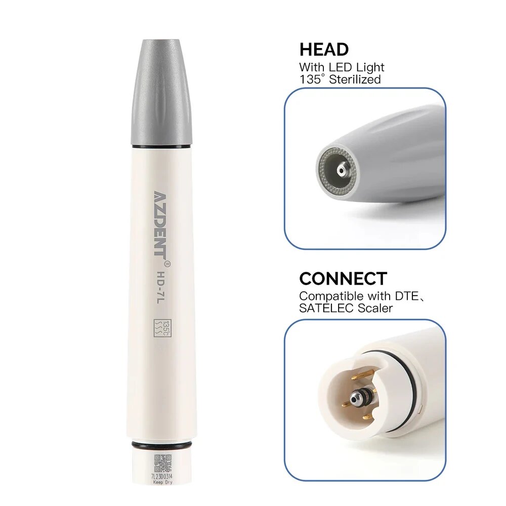 AZDENT HD-7L Ультразвуковой скалер с LED
