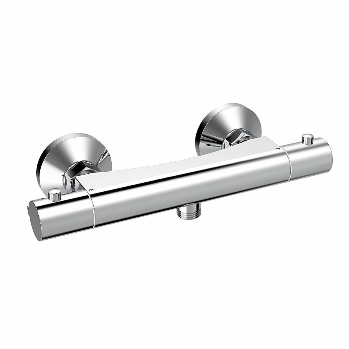 VODA. Смеситель-термостат для душа, латунь высшей категории, хромовое покрытие, гарантия 7 лет