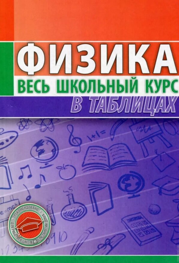 Физика Весь школьный курс в таблицах и схемах Справочник Соловьева ТБ 6+
