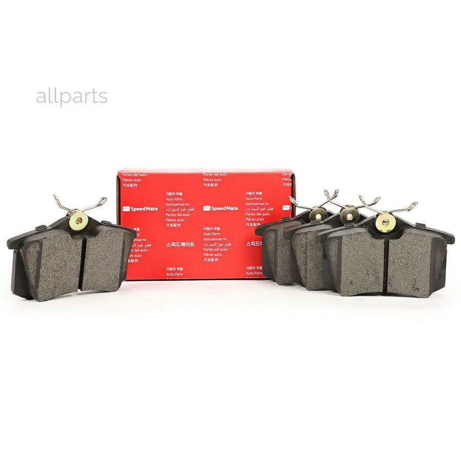 SPEEDMATE SM-BP002 Колодки тормозные задние AUDI A1, A3, A4 FORD Galaxy CITROEN C4