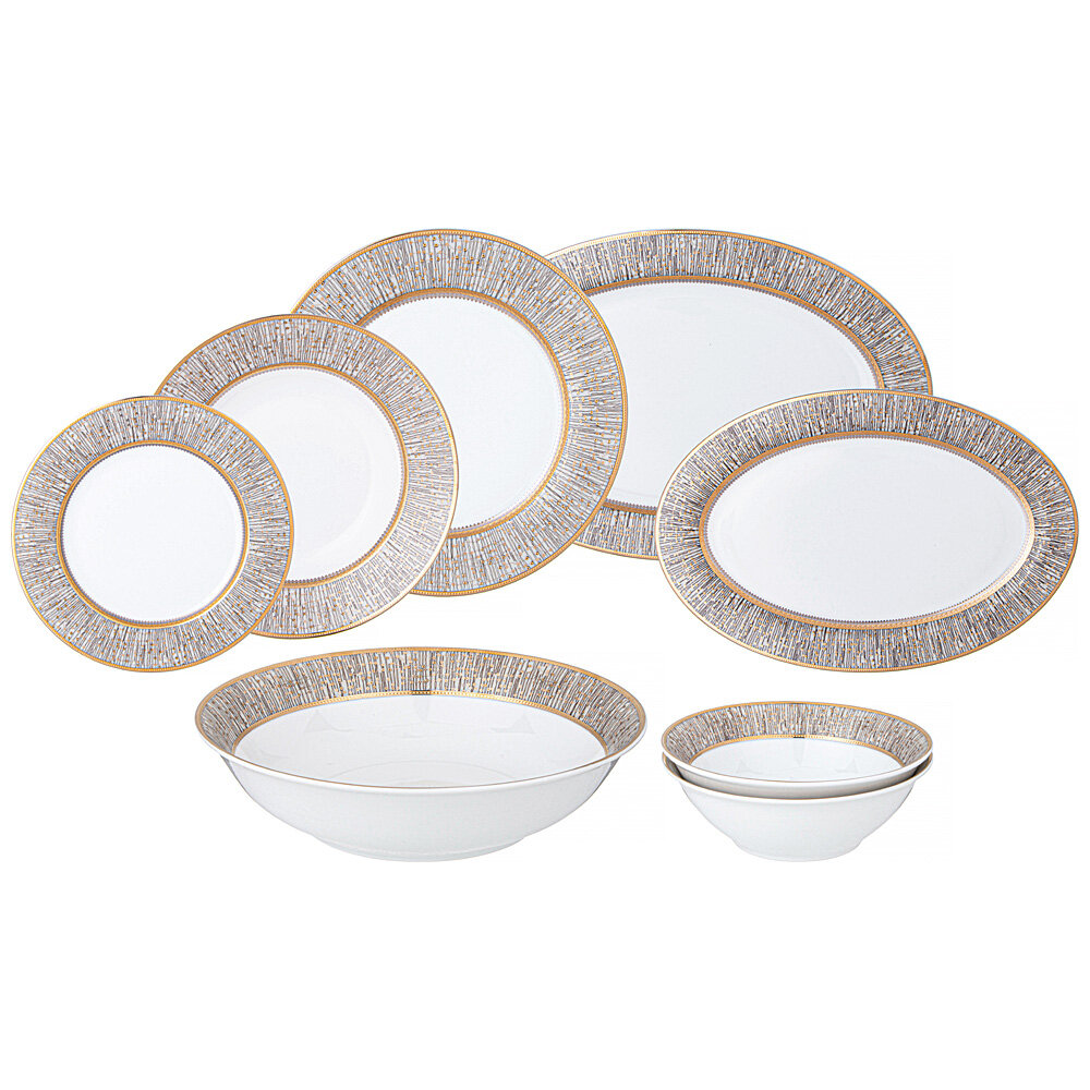 Столовый сервиз 770-232 lefard мгновение на 6 пер. 23 пр.