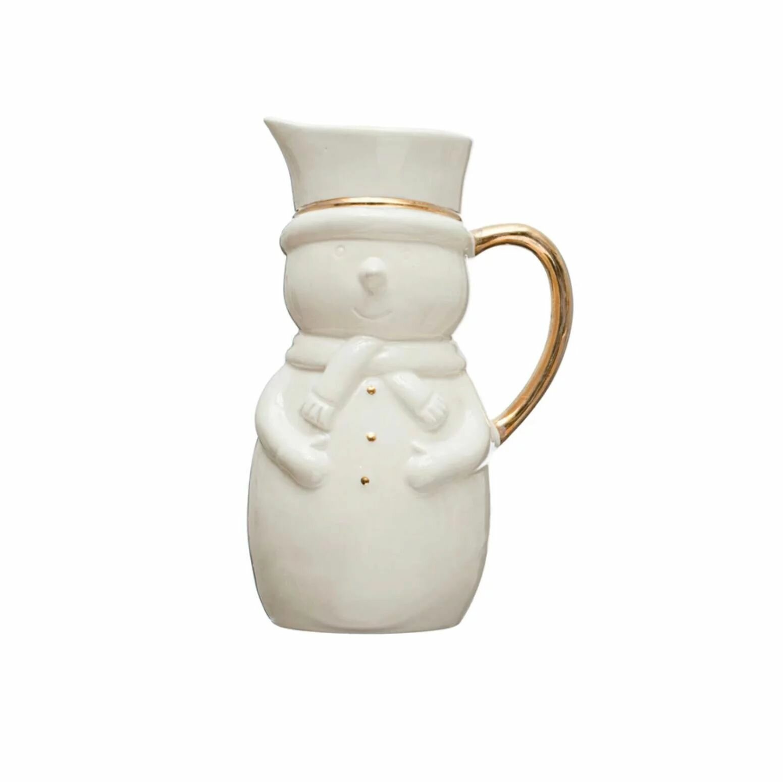 Керамический кувшин Snowman