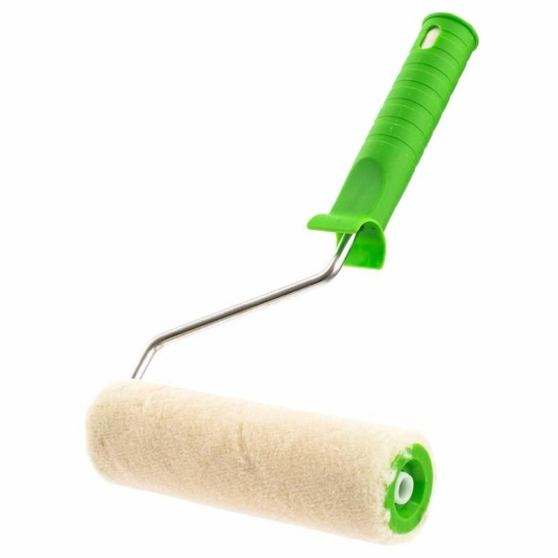 Валик с ручкой, 150 мм, диаметр 36 мм, бюгель 6 мм, полиакрил, шерсть
