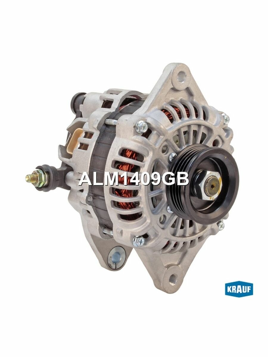 Генератор KRAUF ALM1409GB, для Mazda 3/6/Premacy, передний, серый