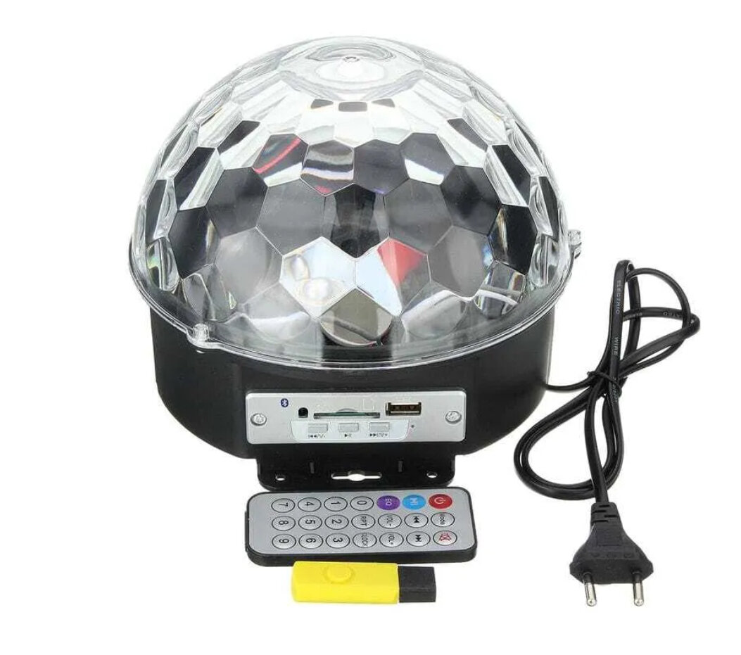 Светодиодный диско-шар, mp3