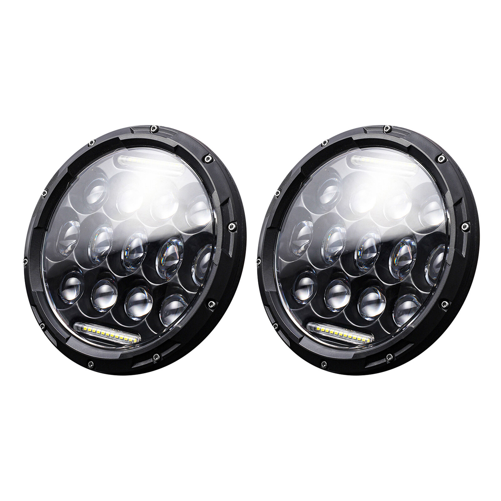 2шт 7-дюймовый Автомобиль Мотоцикл Светодиодные Фары 200 Вт 6000 К IP67 Водонепроницаемый DRL/Ближний Свет/Дальний Свет Фары