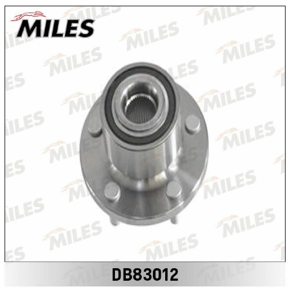 Ступица с подшипником передняя +ABS, FORD MONDEO IV 07-, MILES DB83012