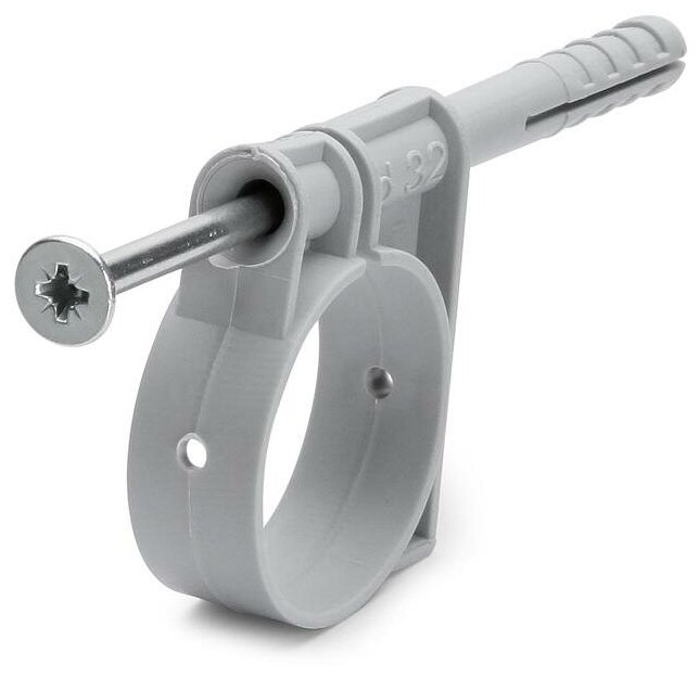 Хомут Fortisflex для труб «быстрый монтаж», d20 мм {69162} (50 шт/упак)