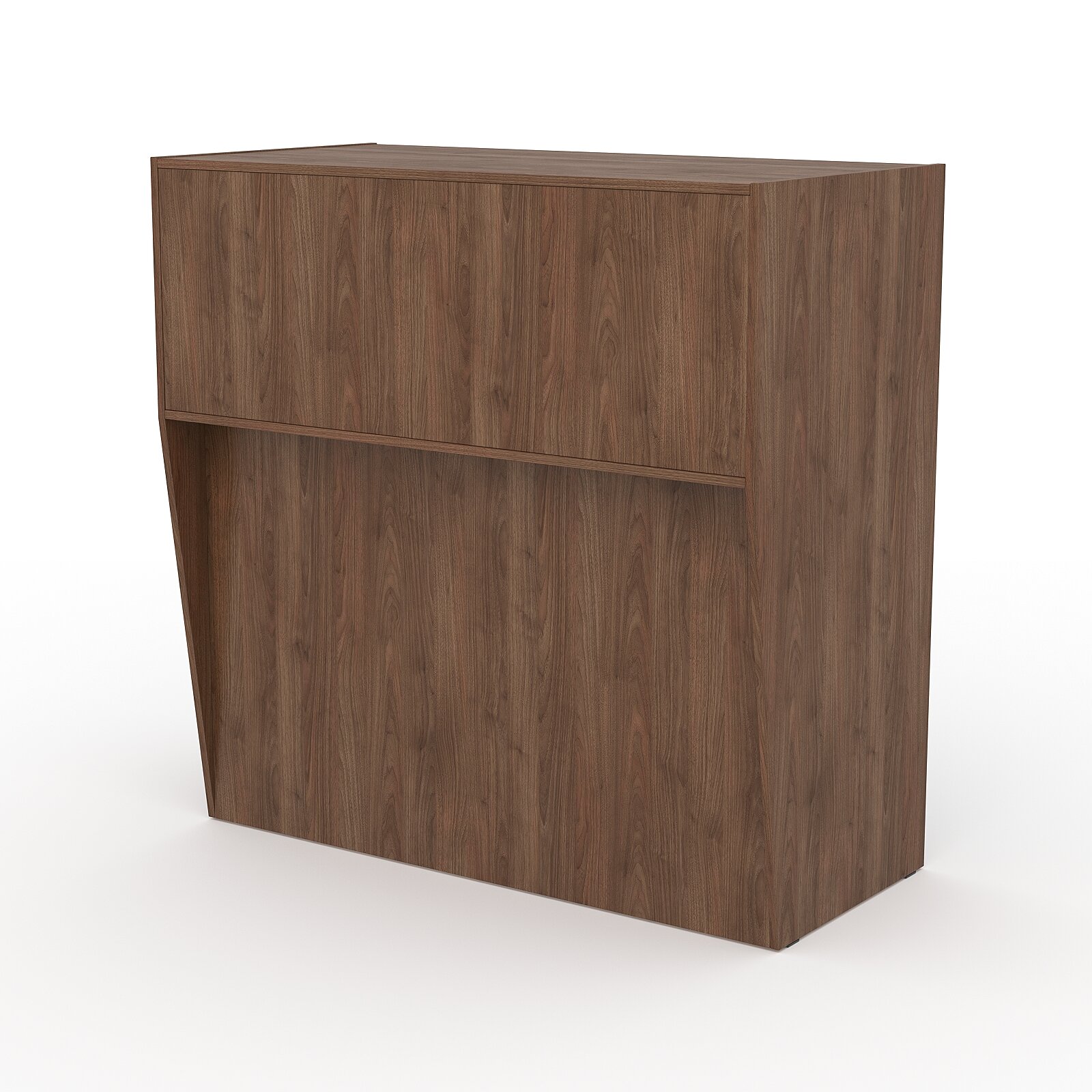 Ресепшн "симпл" №3А, Орех. Производитель товара - компания Westcom.