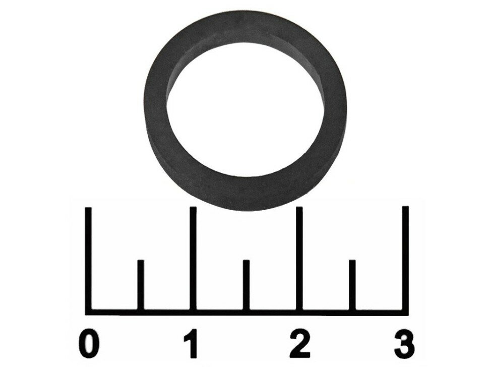 Кольцо уплотнительное резиновое 15*2.5*2мм черное