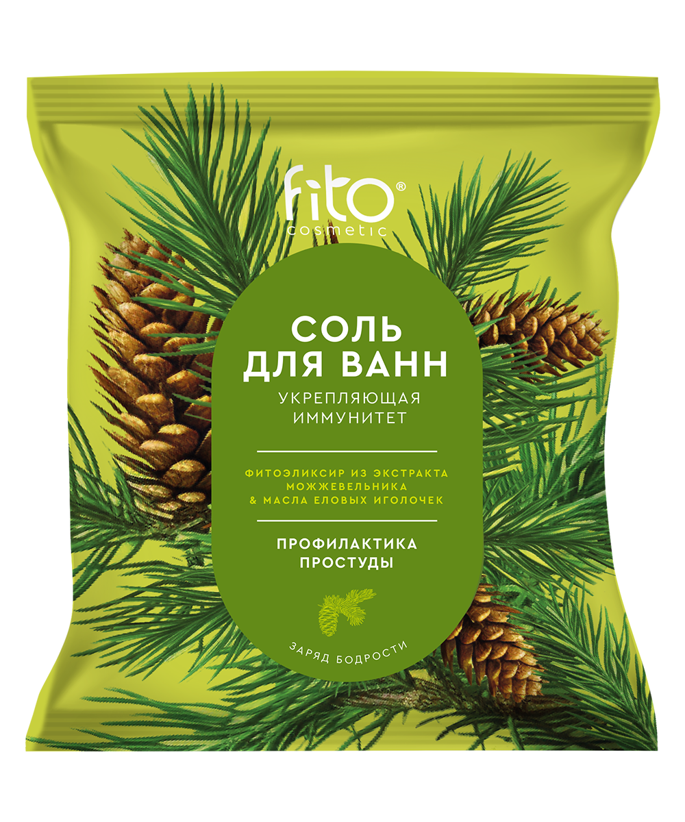 Соль для ванн ELIXIRICA 500г Укрепляющая иммунитет