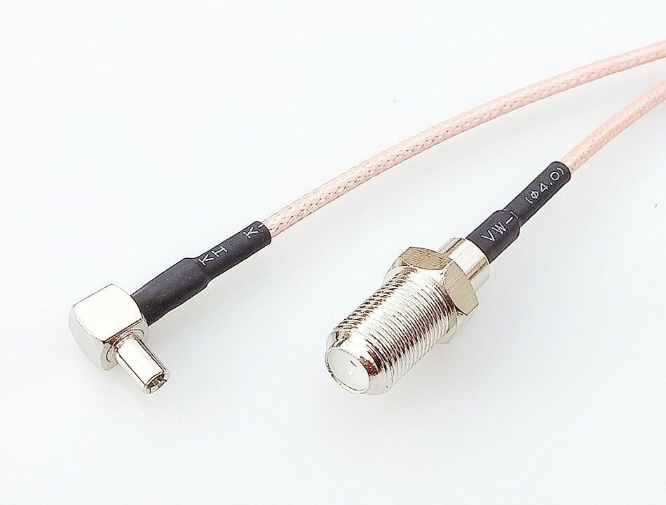 Антенный адаптер для USB 3G модемов Huawei (F-female - TS-9) pigtail