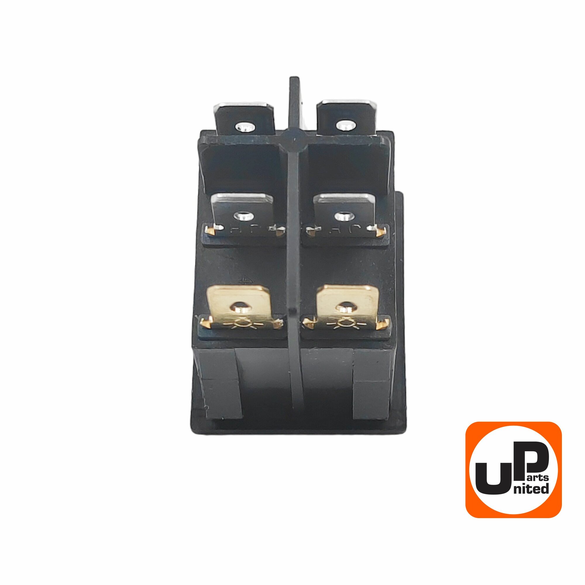 Выключатель KCD8, 250В, 16А, 6 контактов, 2 клавиши (31×25