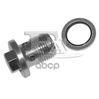 Пробка поддона ДВС (к-т) M18x1,5 L=21mm FA1 арт. 866371011