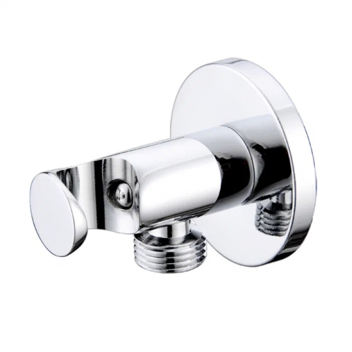 Держатель для душа со шланговым подсоединением и с фиксатором Ganzer GZ-5173 цвет хром