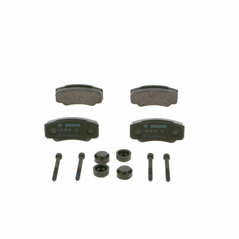 Тормозные колодки дисковые задние BOSCH 0986494049 для а/м Peugeot Boxer, Fiat Ducato, Citroen Jumper