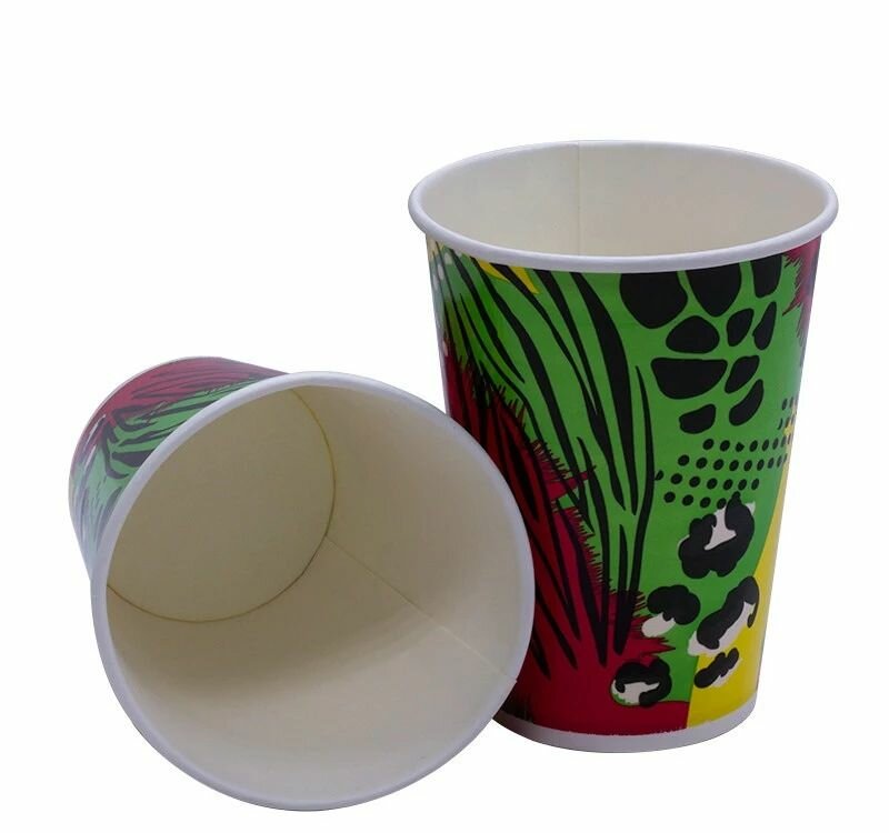 Набор стаканов картонных 300мл d-90мм уп/50шт для холодного