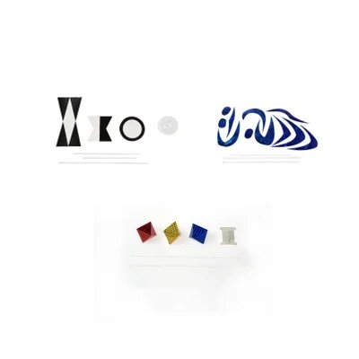 Развивающие мобили Монтессори Munari/Octahedron/Dancer для новорожденных Materials Set