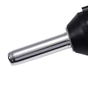 Строительный фен для пайки пластика и сварки труб, 1080 Вт, с 2 насадками в комплекте