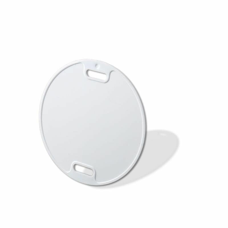 Бирка кабельная КВТ У-135, упаковка 100 шт, ПВХ, цвет белый