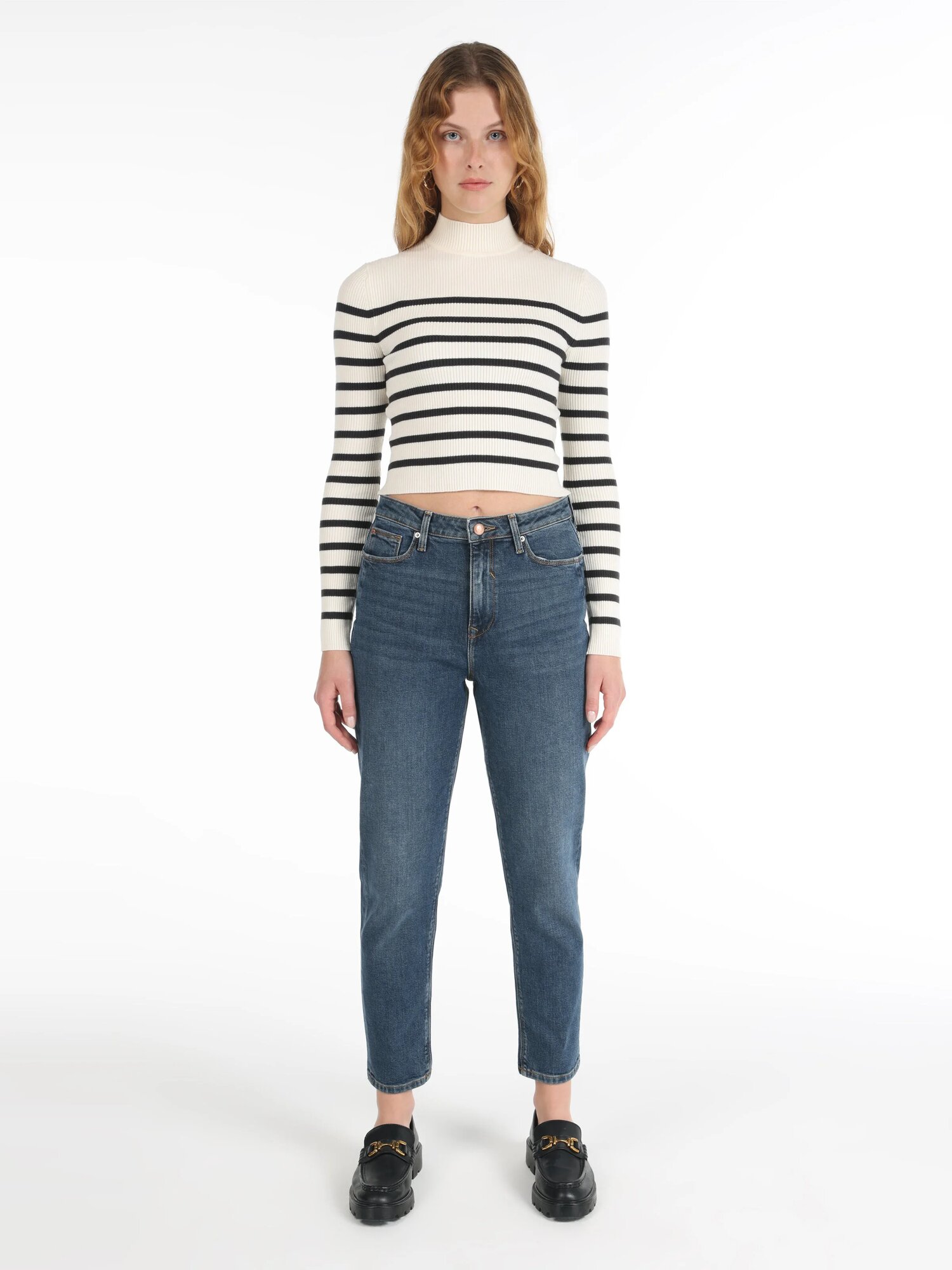 Джинсы 896 MARIA Mom Fit 