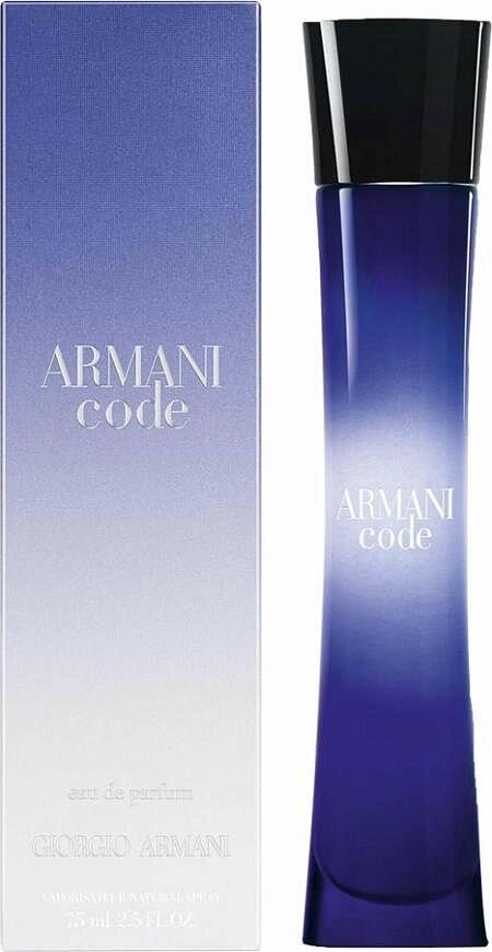 Giorgio armani armani code pour femme 75ml парфюмерная вода мужская