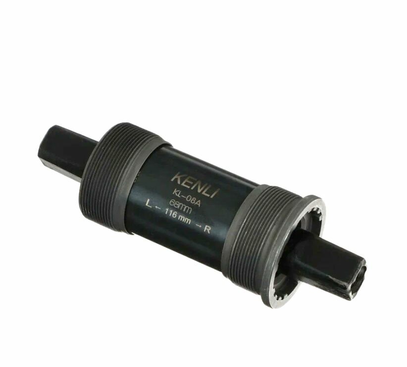 Каретка картридж 116х68мм KENLI shell ВSA 1.37*24 KL-08A педального узла велосипеда
