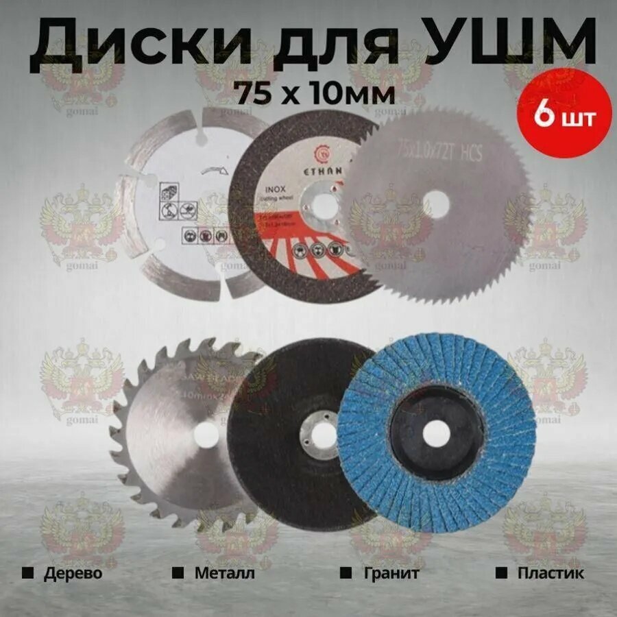 Диск пильный 75 x 10; 80