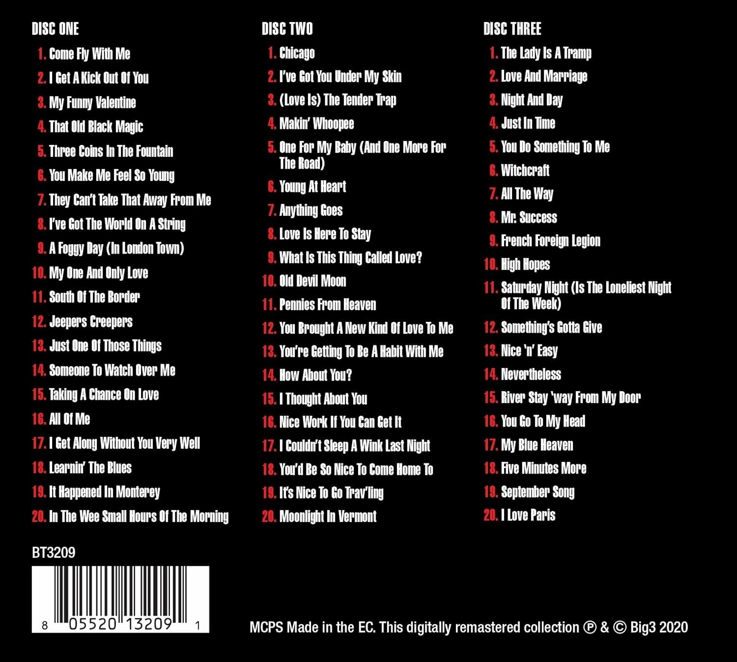 Компакт-диск Frank Sinatra - 60 Essential Recordings (3CD) — фото 1