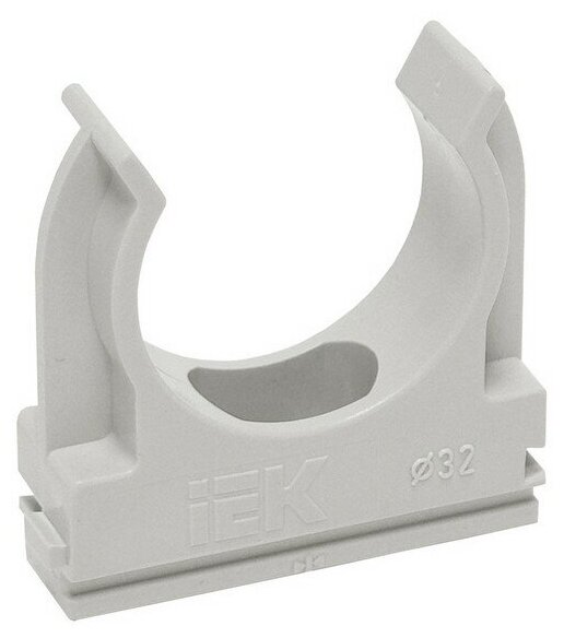 Держатель с защёлкой IEK CF32 | код. CTA10D-CF32-K41-050 ( упак.100шт.)