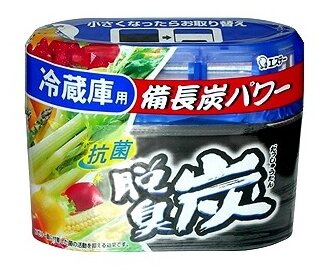 ST Dashshuutan Желеобразный дезодорант с древесным углем "Бинчотан" для холодильника (основная камера) 240 гр