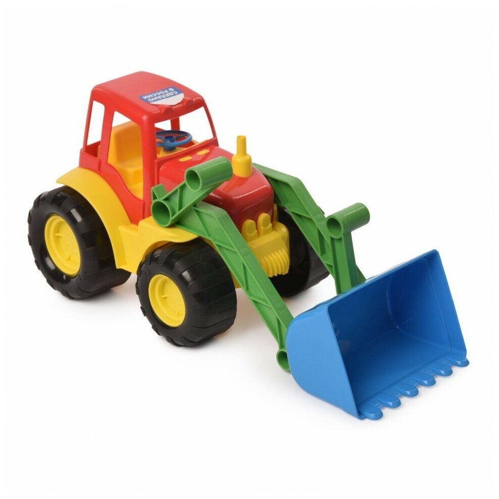 Трактор Zebratoys Active с ковшом 15-5224