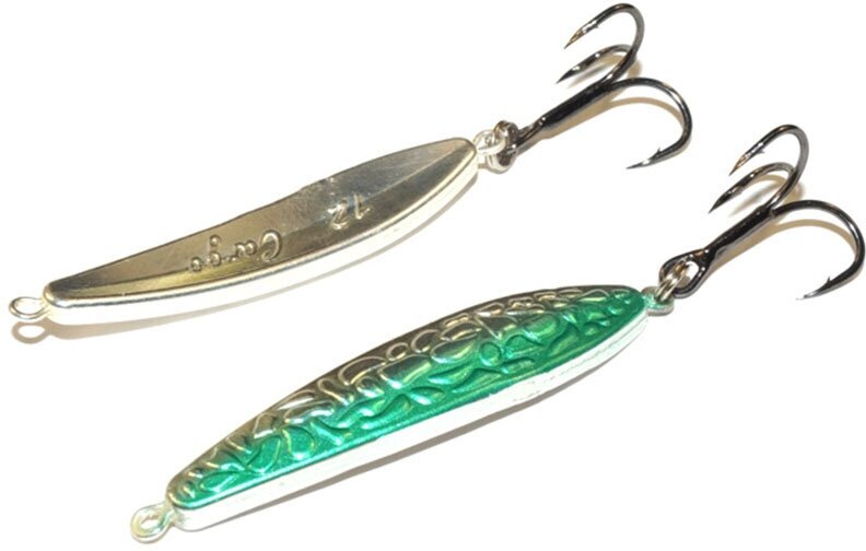 Блесна Silver heavy "Long" 25г (5.5 см, Сер, зеленый, цв. 07)