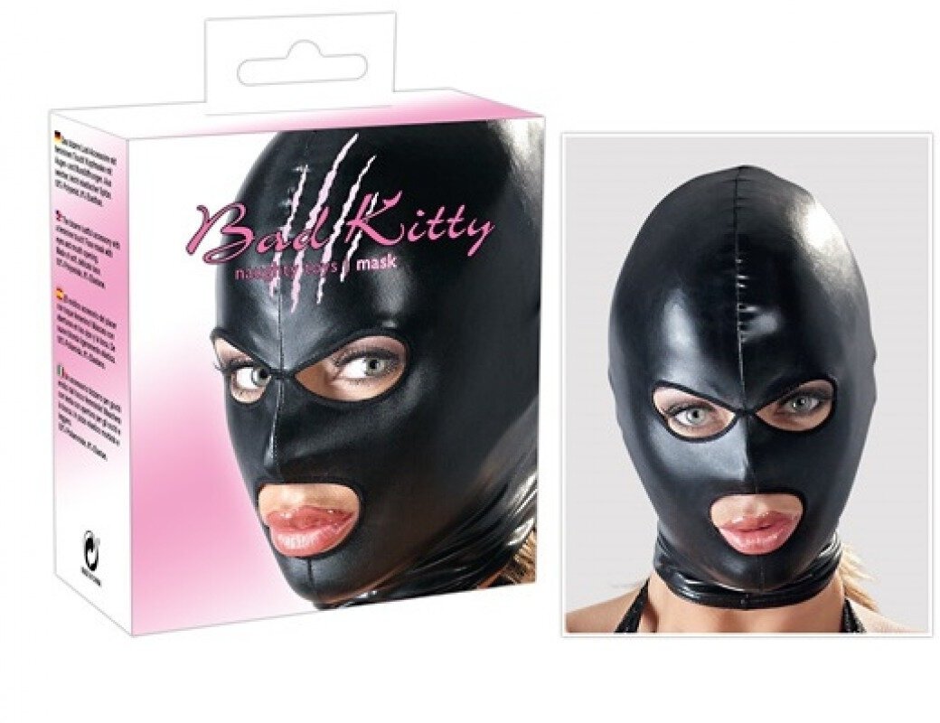 Шлем-маска с открытым ртом и глазами Kopfmaske