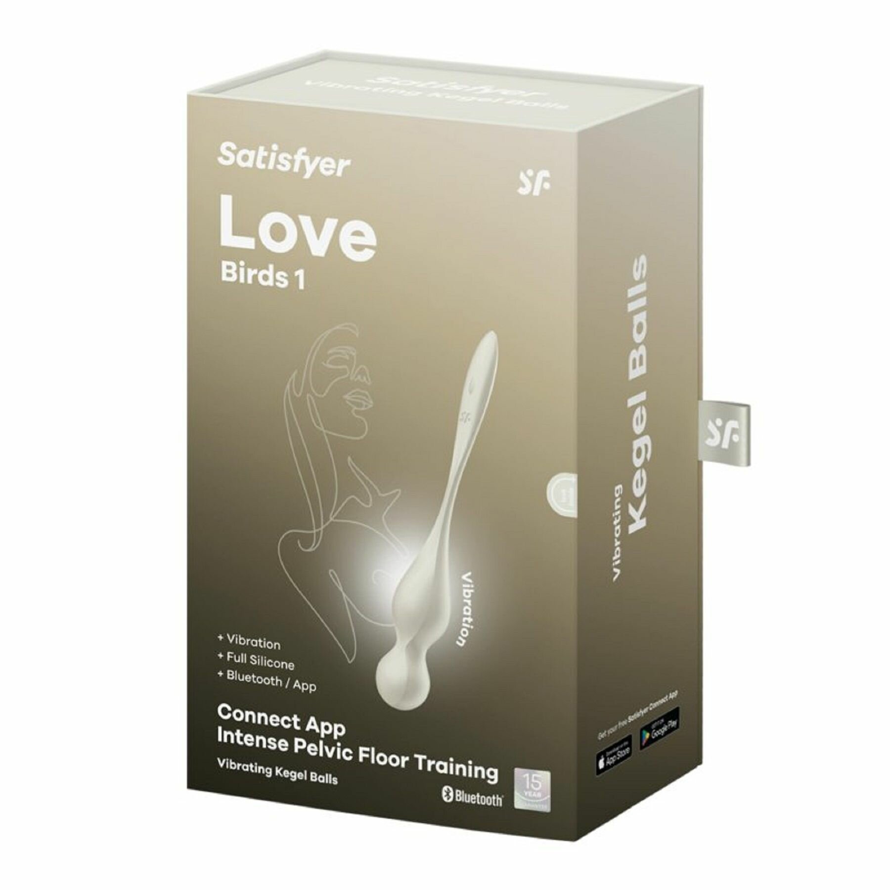Виброшарики Satisfyer Love Birds 1 White