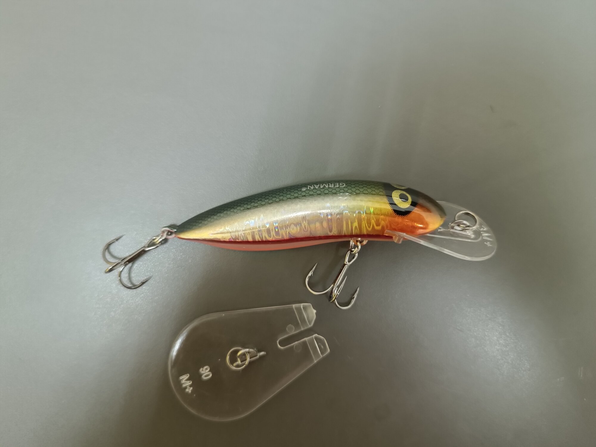 Воблер German Aggressor 85, цвет С287, 85 мм, 12 гр, плавающий, 4 м