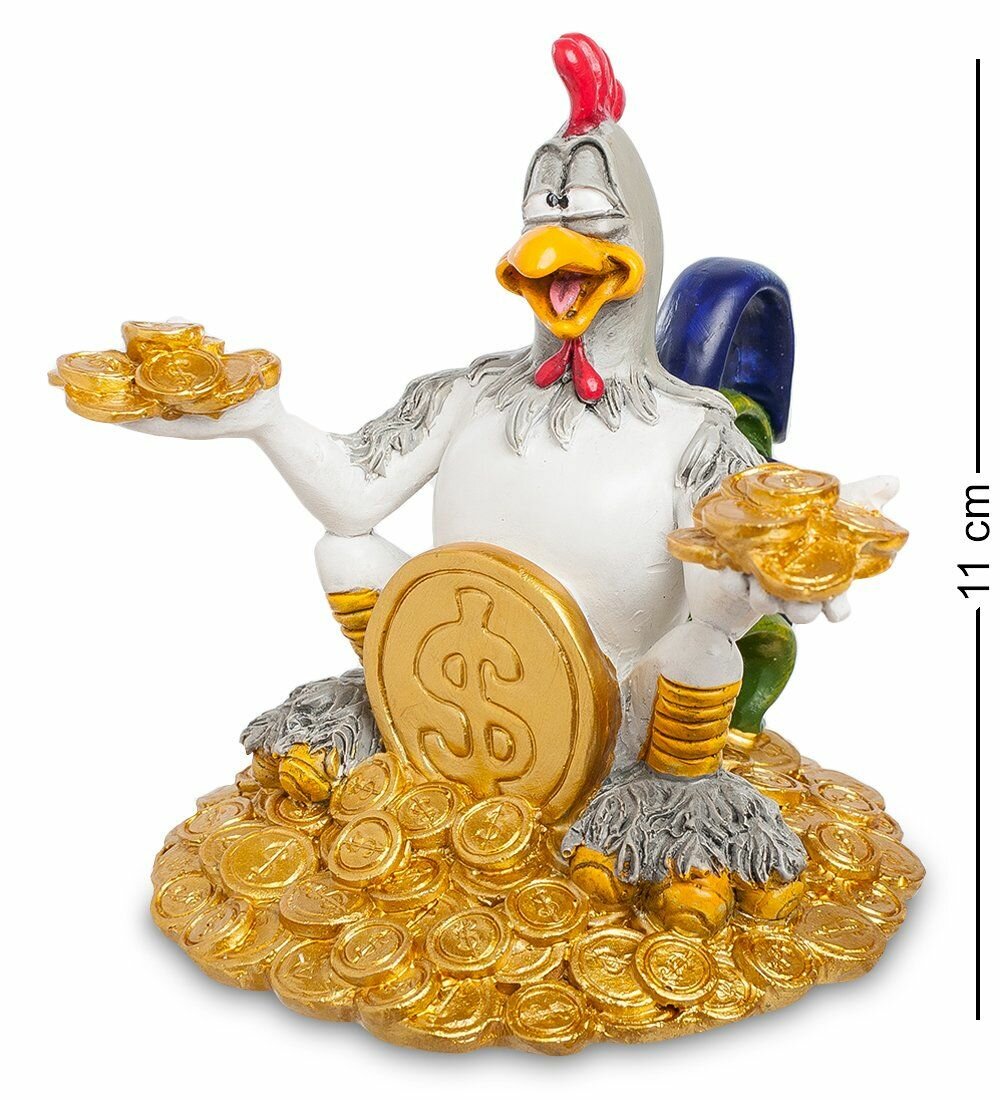 Фигурка Петух 'Пусть Вам повезет'