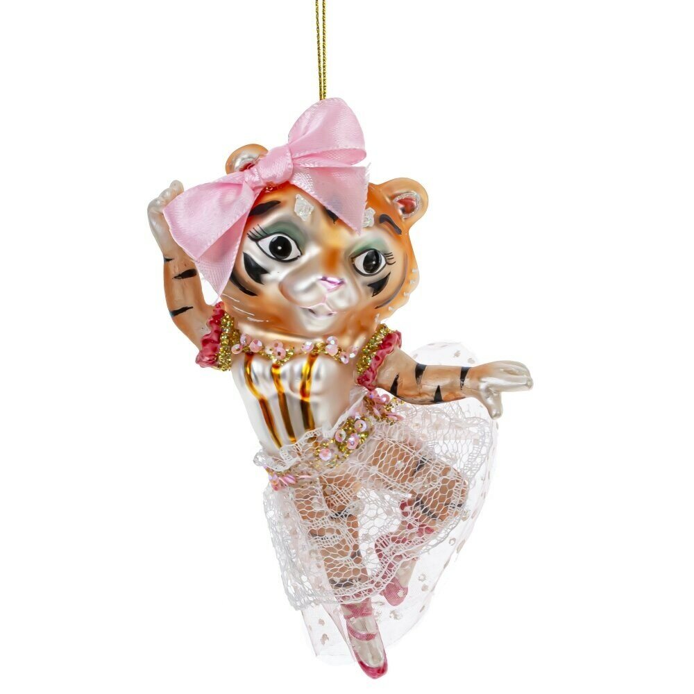Украшение новогоднее "Тигрёнок", L=9 W=5 H=14 см