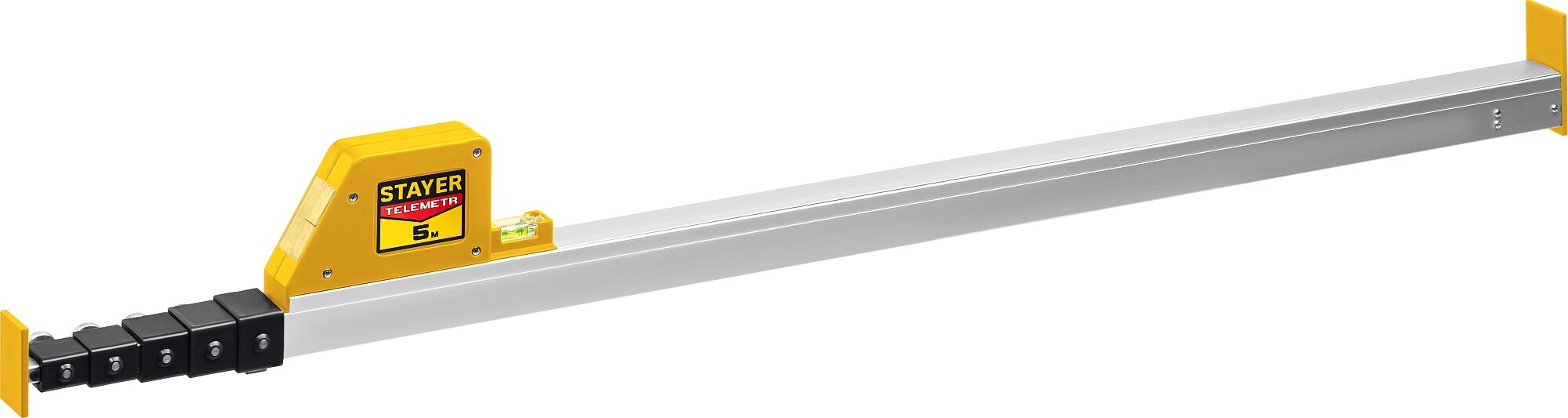 STAYER Telemetr, 5 м, телескопическая линейка, Professional (3420-05)