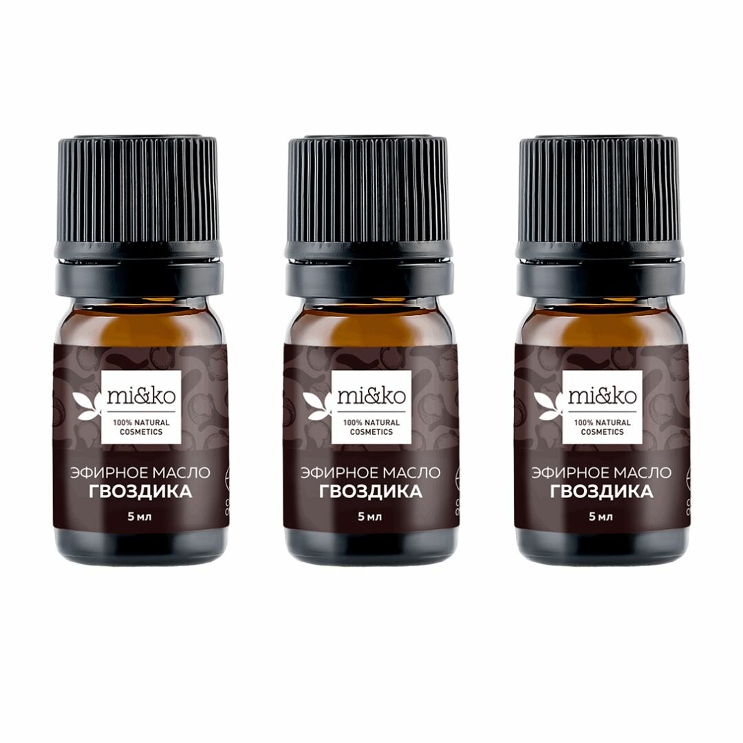 Mi&Ko Эфирное масло Гвоздика, 5 мл cosmos organic 3 шт