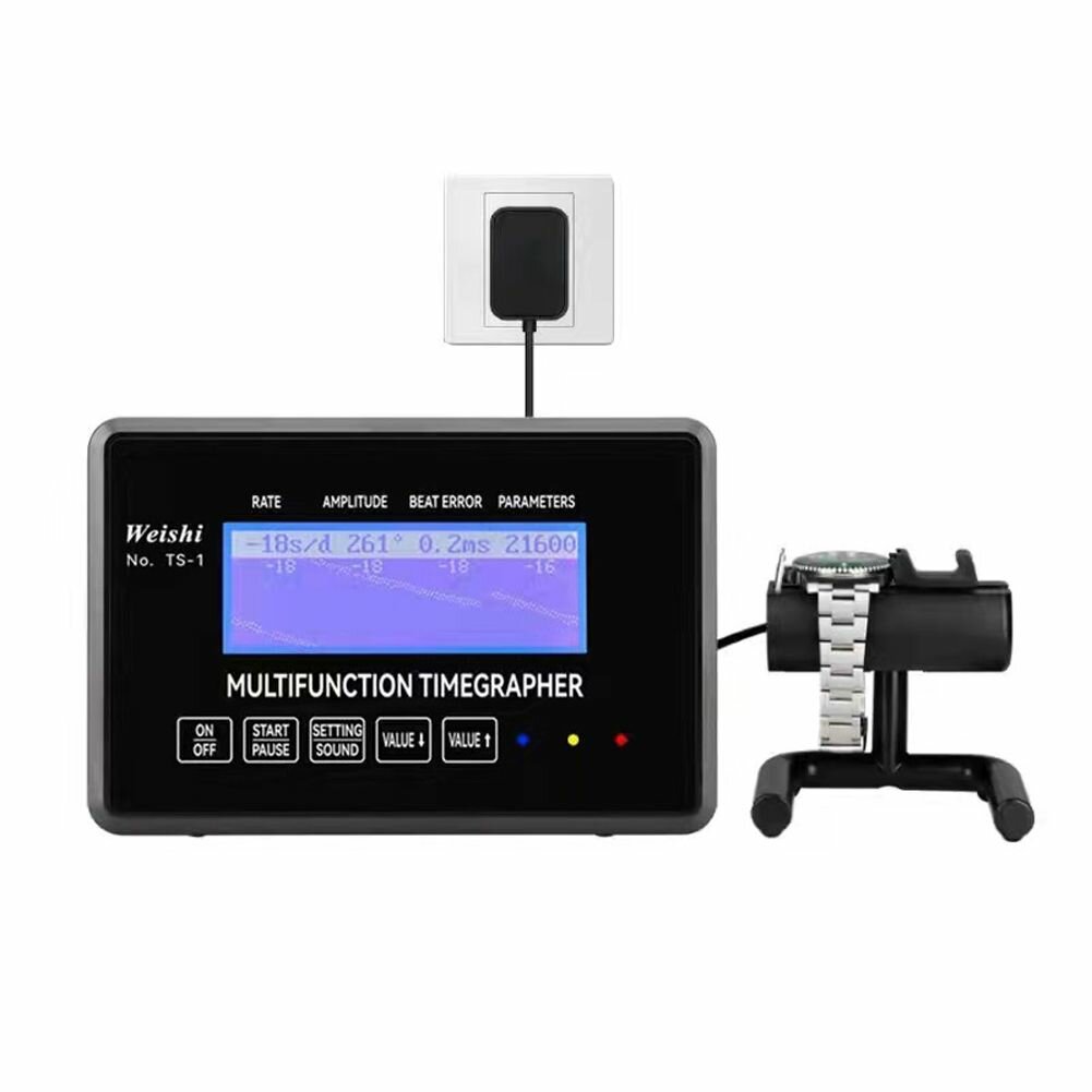 Timegrapher WeiShi, 100-240V, сенсорный экран, для ремонта часов