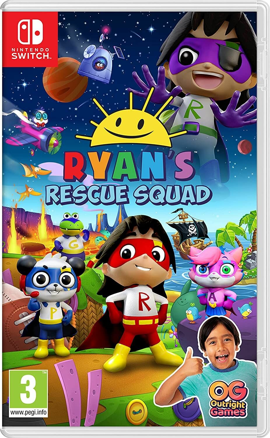 Игра Ryan's Rescue Squad (английская версия) для Nintendo Switch