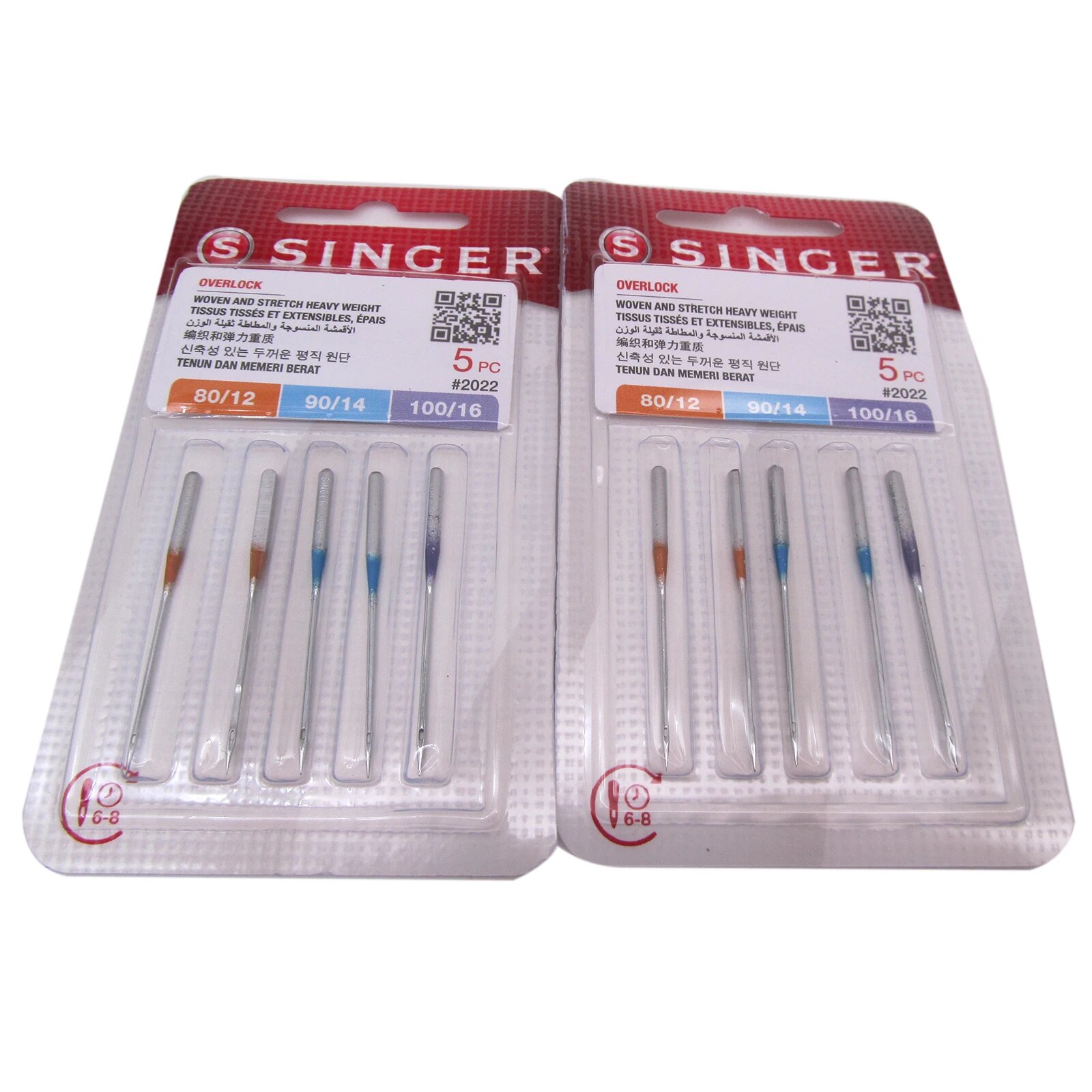 10 шт. Иглы Singer ELX705 для оверлоков и сшивателей