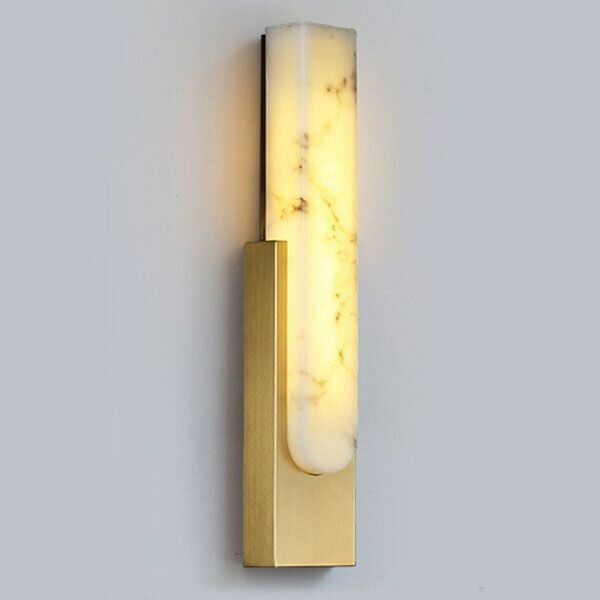 Настенный светильник с имитацией мрамора для спальни сочетание элегантности и функциональности