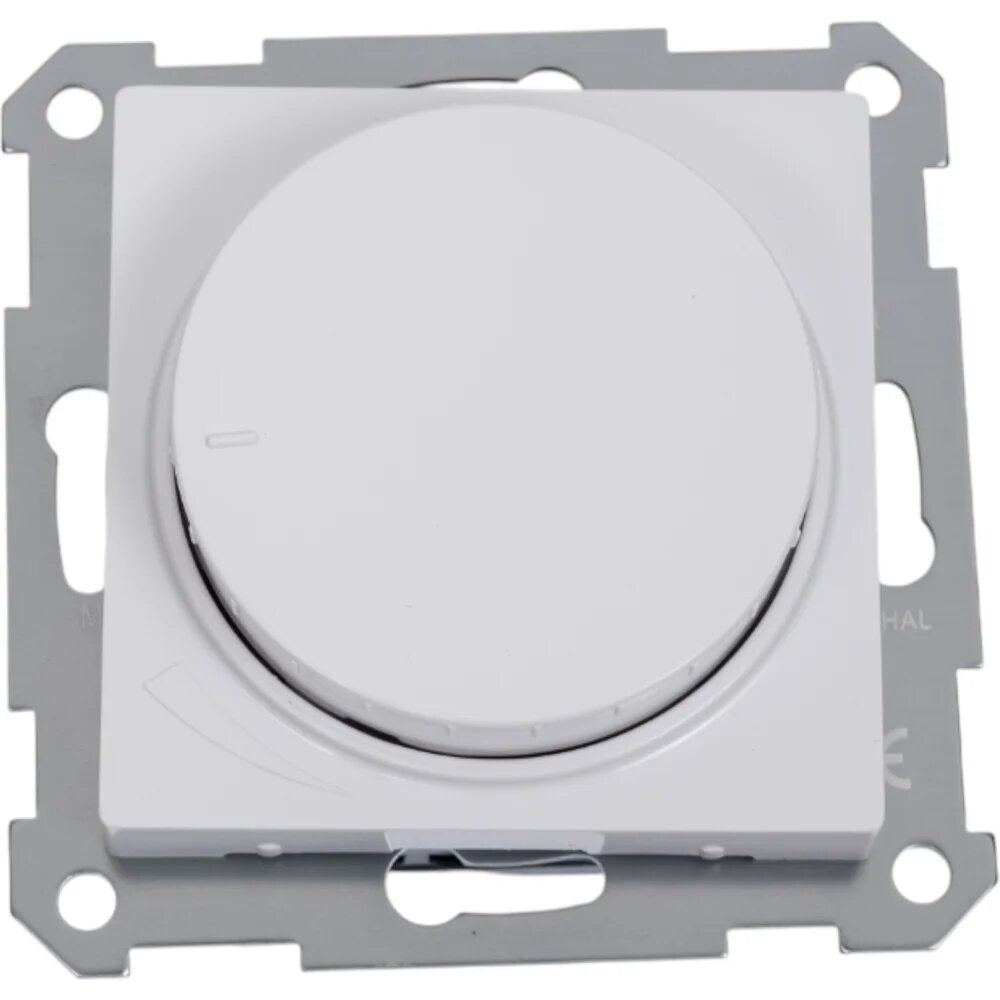 Светорегулятор Systeme Electric ATLASDESIGN (диммер) повор-нажим, LED, RC, 400Вт, механизм, белый ATN000123